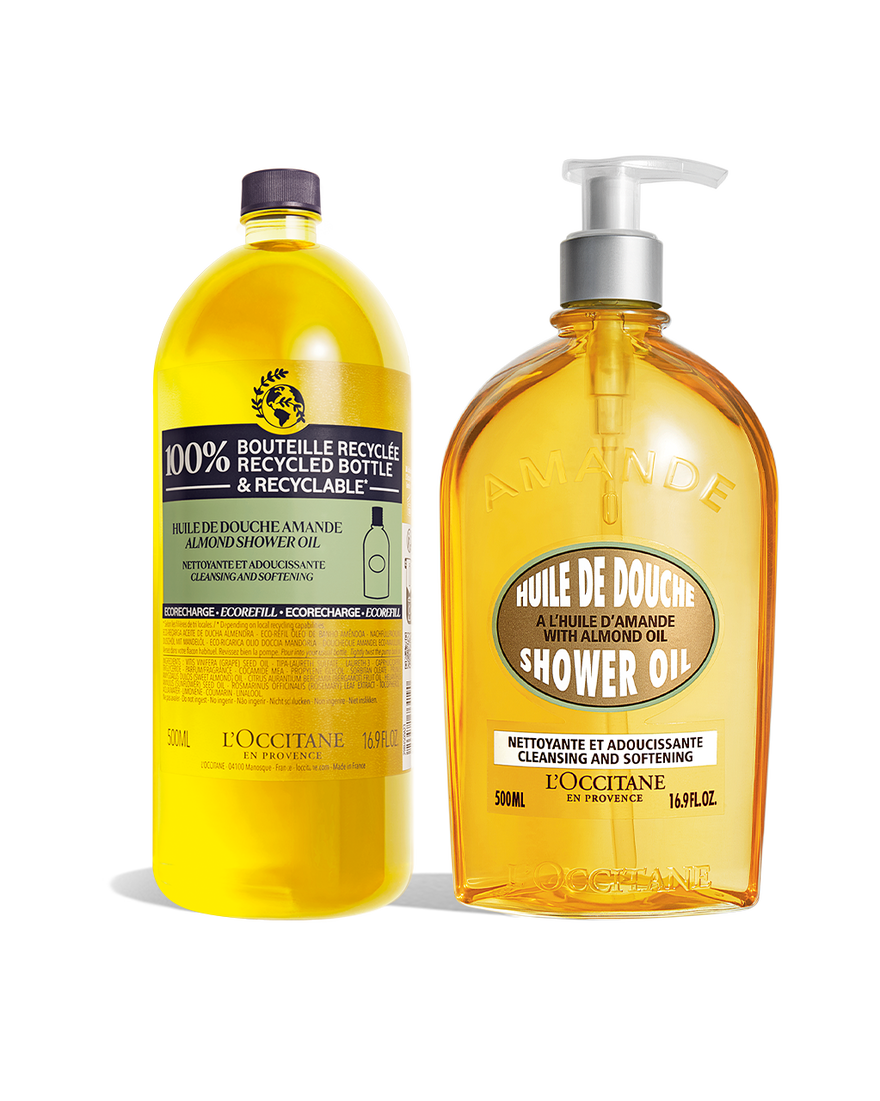 L'Occitane Almond Shower Oil Refill Duo – Aroma Pier Inc