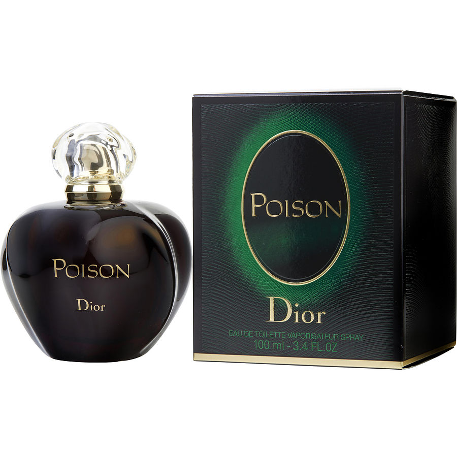 Christian Dior Women's Poison by Christian Dior 3.4 oz / 100 ml Eau De ...